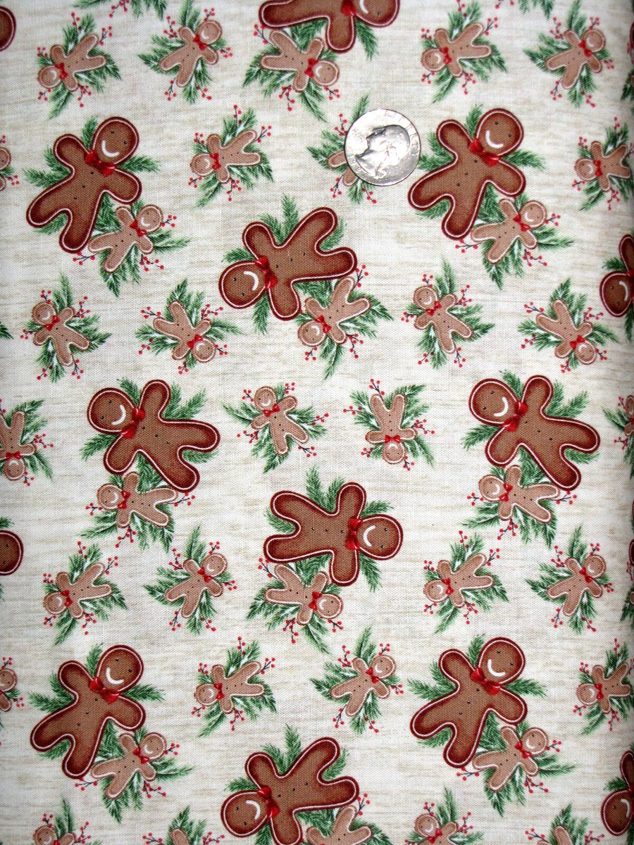Gingerbread Fabric By The Yard