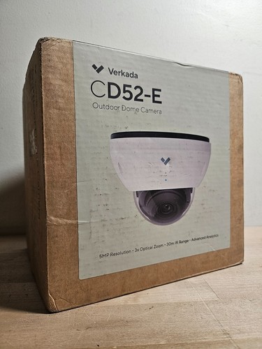 Verkada CD52-E Outdoor Dome Camera 5MP Fixed Lens Model - Open Box | eBay