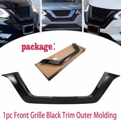FOR 2017-2020 Nissan Rogue 62278-6FL0A Front Grille Trim Molding Outer ...