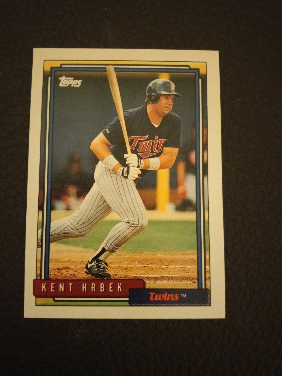 1992 Topps KENT HRBEK Baseball Card #347. MINNESOTA TWINS. | eBay