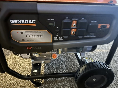 Generac 7672 6500W Portable Generator 696471073355| eBay