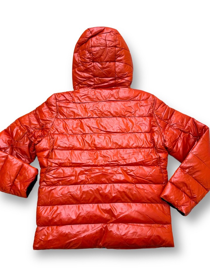 NWT Michael Kors Men's Casena Shiny Nylon Jacket Orange | eBay