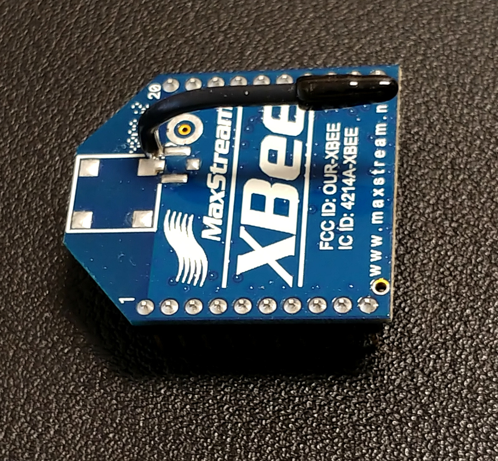 Digi XBee S1 802.15.4 RF Module 1mW w/ Wire Antenna - XB24-AWI-001 Rev ...