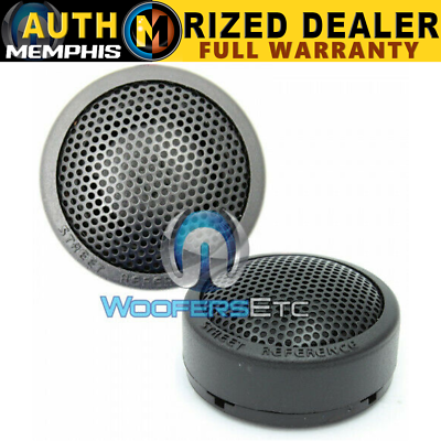 MEMPHIS SRX1 1" 80W CAR AUDIO STEREO AMPLIFIER SURFACE MOUNT TWEETERS ...