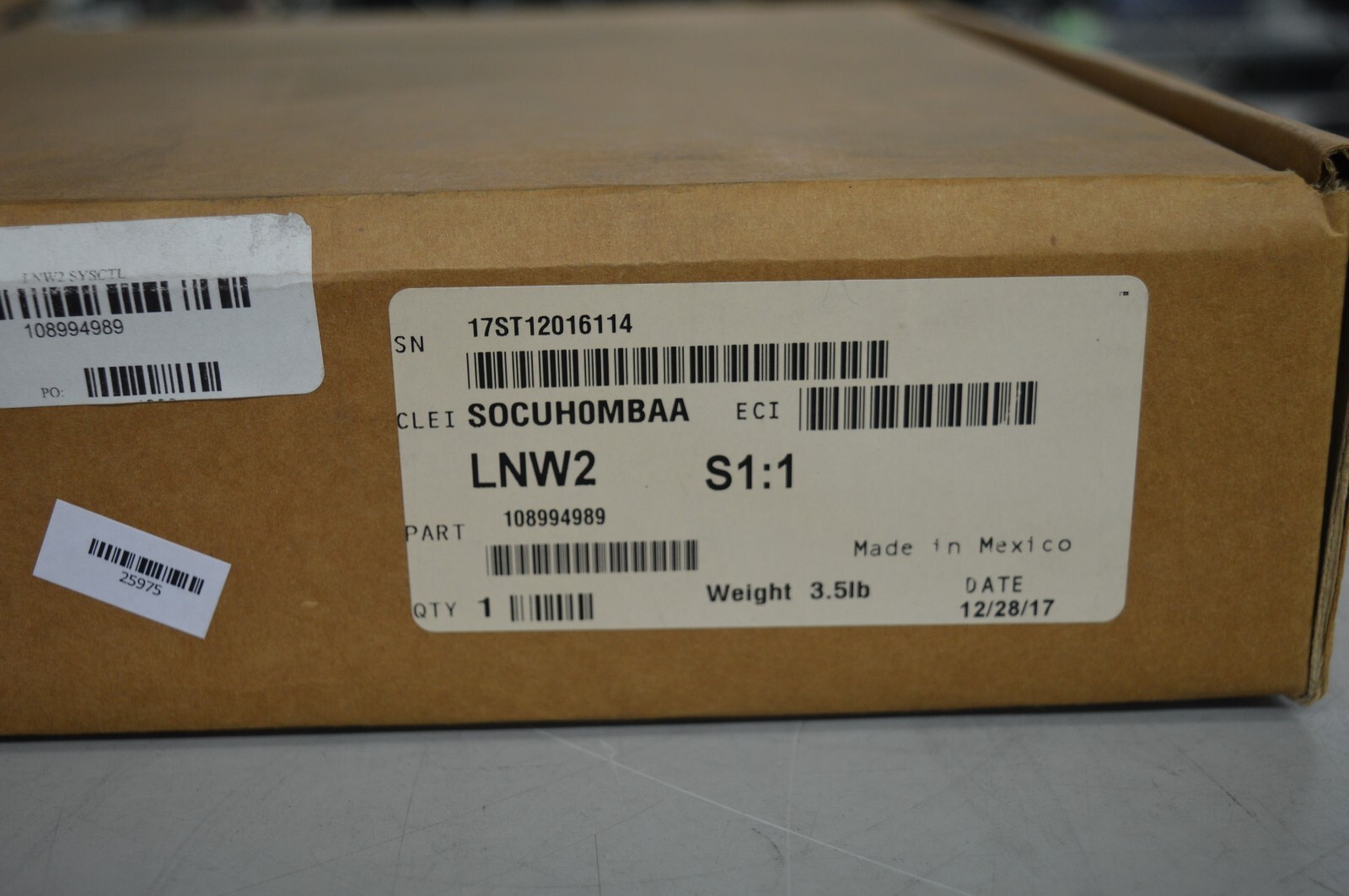 Alcatel-Lucent Metropolis DMX Lnw2 S1 1 SYSCTL System Control Module ...