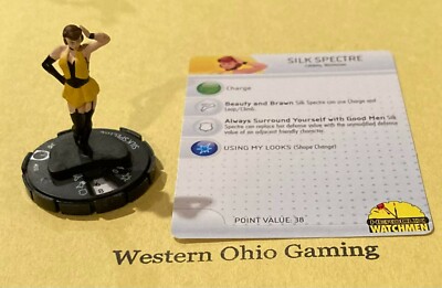 Heroclix Watchmen Silk Spectre #010 NEW from Collector's Boxed Set | eBay