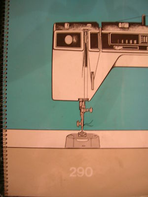 ORIGINAL SINGER 290 SEWING MACHINE INSTRUCTIONS MANUAL | eBay