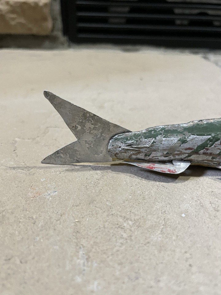 Antique Handcrafted Fish Decoy | eBay