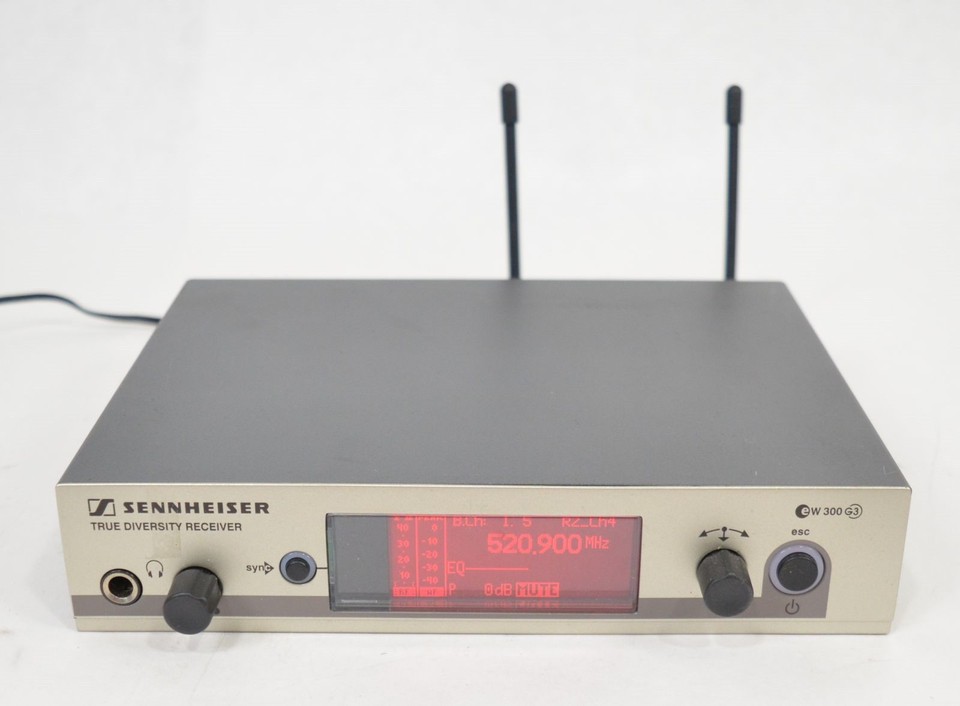 Sennheiser EW 300 G3 True Diversity Receiver 516-558MHz | eBay