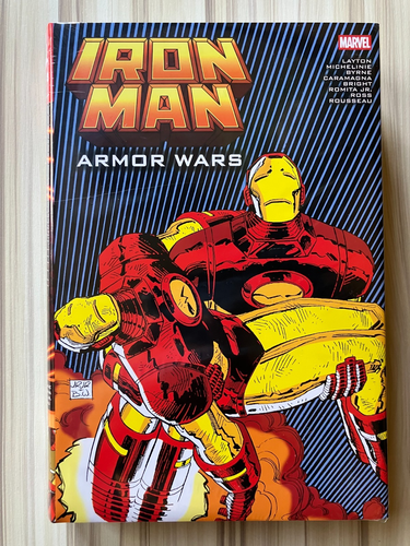 IRON MAN ARMOR WARS OMNIBUS HC -JOHN ROMITA JR DM VARIANT COVER SEALED ...