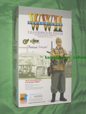 MARCUS SCHAPER 1/6 Fallschirmjager Officer ~ 12" German Paratrooper ...