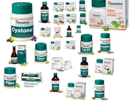 12 X Pack Himalaya Wellness Pure Herbs All Types Herbal Tablets FREE ...