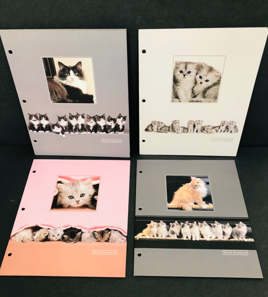 4 NEW Class Act Keith Kimberlin 2 Pocket Paper Portfolio Folders | eBay