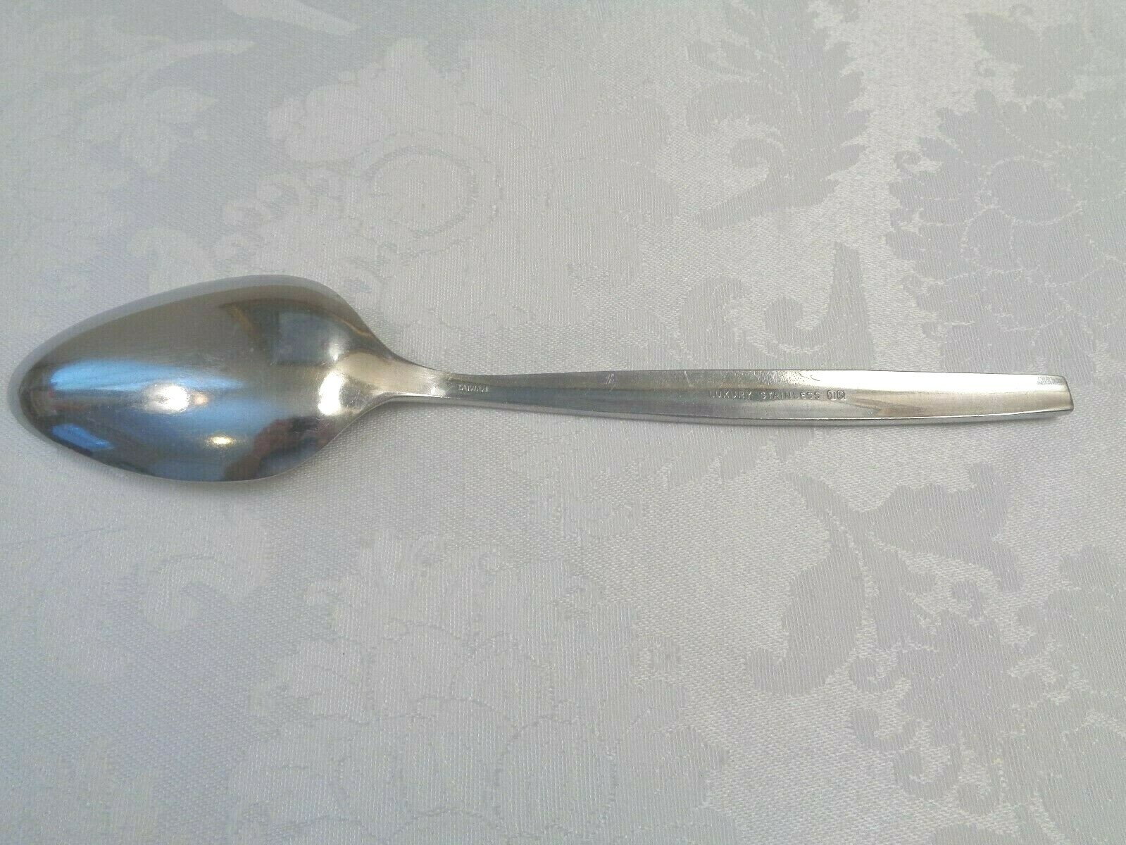 VTG International IS Stainless LUXURY 8 3/8" Solid Serving Spoon *SHIPS ...