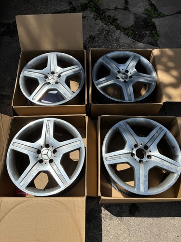 Mercedes AMG OEM Wheels Rims 19 inch w221 S560 S550 S500 CL550 2007 ...