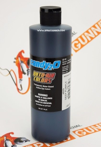 Createx Auto-Air Colors Candy2o WaterBased 16oz Airbrush Paint Choose ...