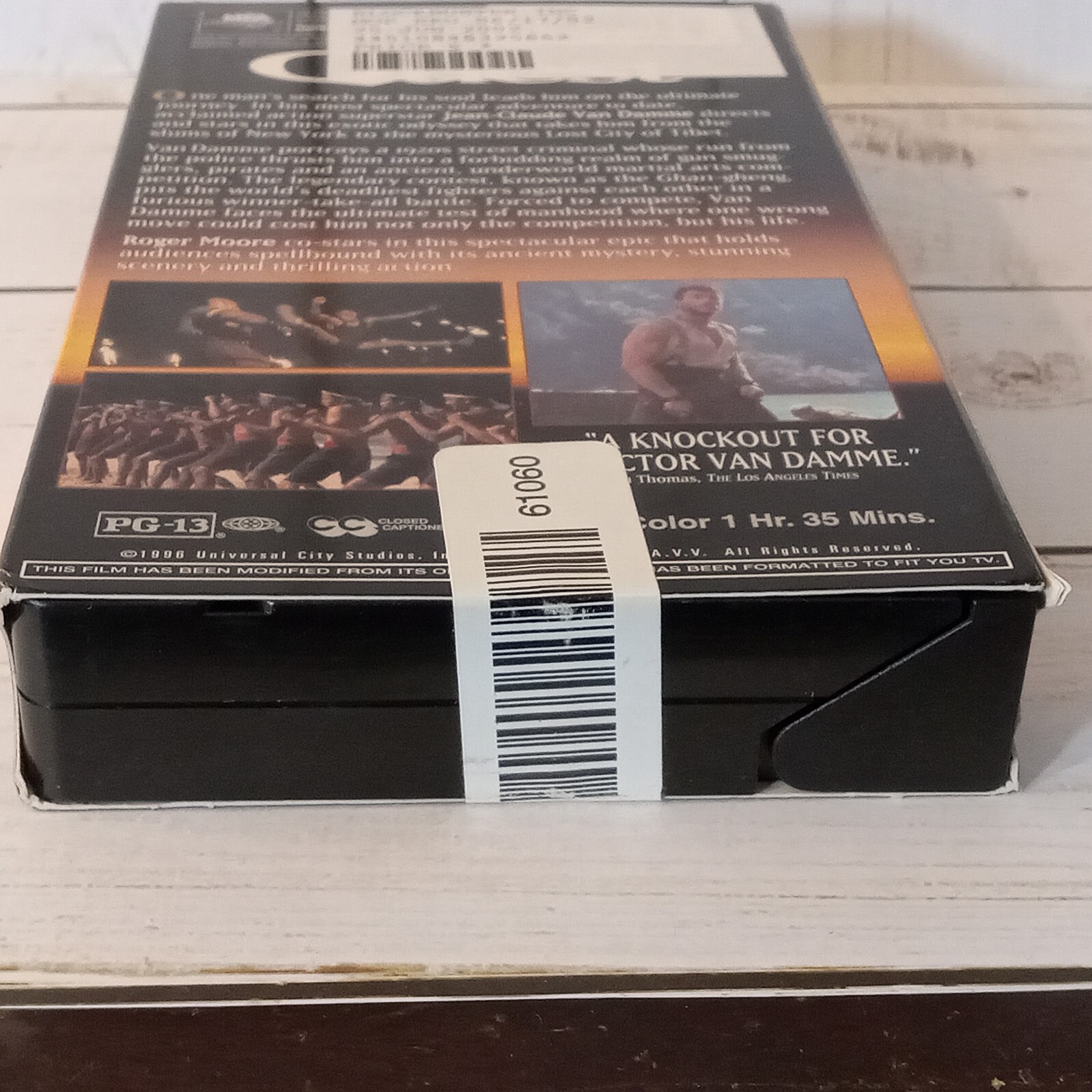 The Quest VHS Tape 1996 Jean Claude Vandamme Blockbuster Copy - SHIPS ...