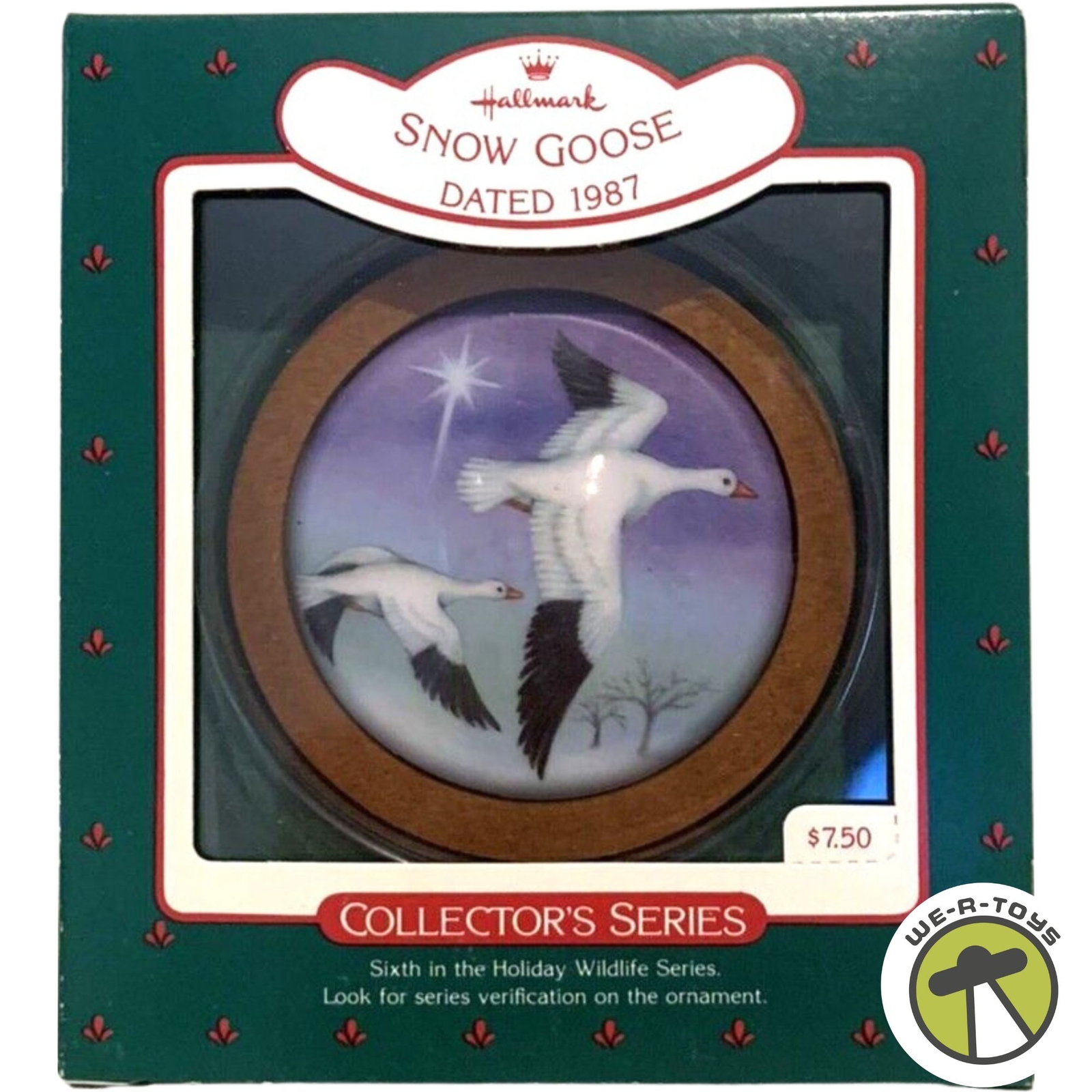 Hallmark Keepsake Ornament Snow Goose Holiday Wildlife 6th in Series ...