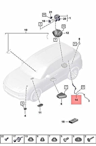 Genuine PORSCHE Cayenne 9YA Intake Hose PAB616091 | eBay