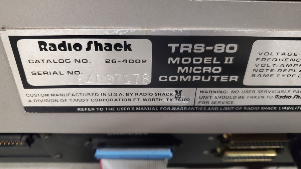 Vintage Tandy Radio Shack TRS-80 Vintage Package Printer Keyboard Very ...
