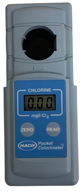 Hach Pocket Colorimeter Bundle 46700-00 Test Kit Chlorine Ci2 for sale ...