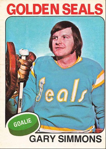 1975-76 O-Pee-Chee Gary Simmons California Golden Seals #29 | eBay