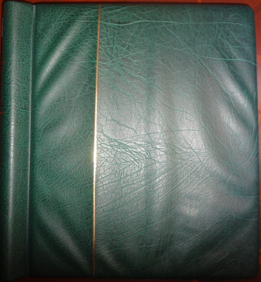 AUSTRIA GREEN LIGHTHOUSE SPRINGBACK HINGELESS ALBUM WITH PAGES 1968 ...