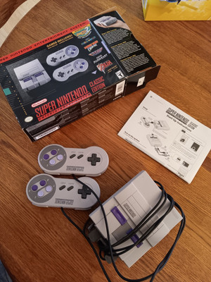 Nintendo Super NES Mini Classic Edition Control Deck - Gray 80200001007 ...