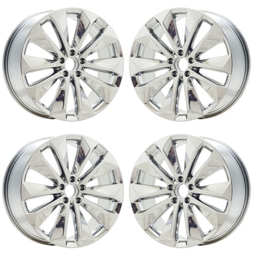 20" Mercedes GLE 350 450 Chrome wheels rims Factory OEM set 85754 85755 ...