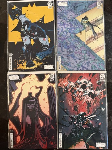 Absolute Batman #1-4 Cover B Variants, First Print, Wes Craig, D Warren ...
