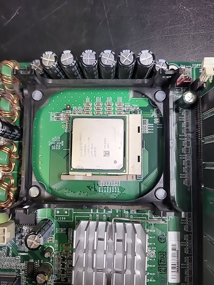 DFI Itox G4V300-D Socket 478 Micro ATX Industrial Motherboard With CPU ...