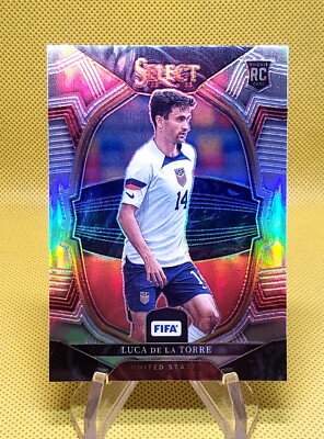 2022-23 Panini Select FIFA Terrace Silver Prizm Luca De La Torre #63 ...