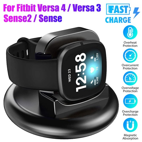 Charger For Fitbit Versa 4 Sense2/ 3/Sense Smart Watch Fast Charging ...