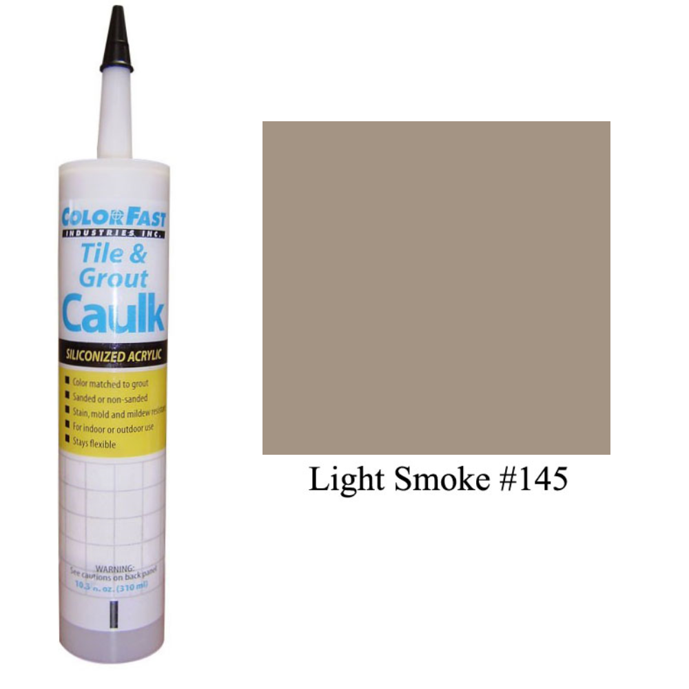 Colored Caulk to Match Custom Building Products Grout Color - Sanded or ...