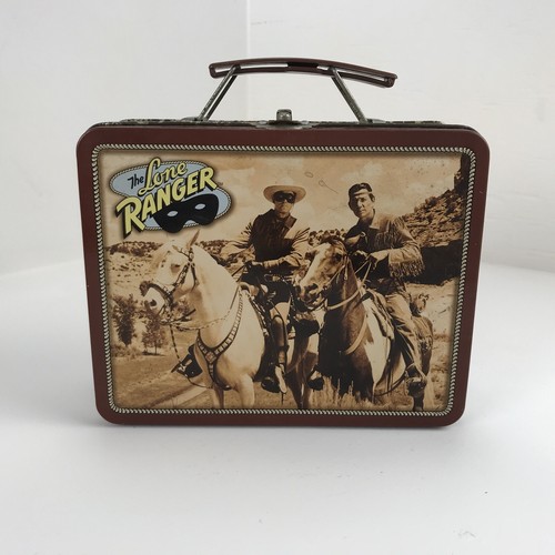 The Lone Ranger Metal Vintage Mini Tin Lunch Box 1999 | eBay