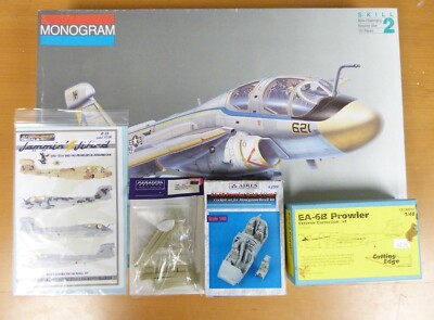 1/48 Monogram EA-6B Lot - +4 Aftermarket - Clr Prts Scuffed - C Pics ...