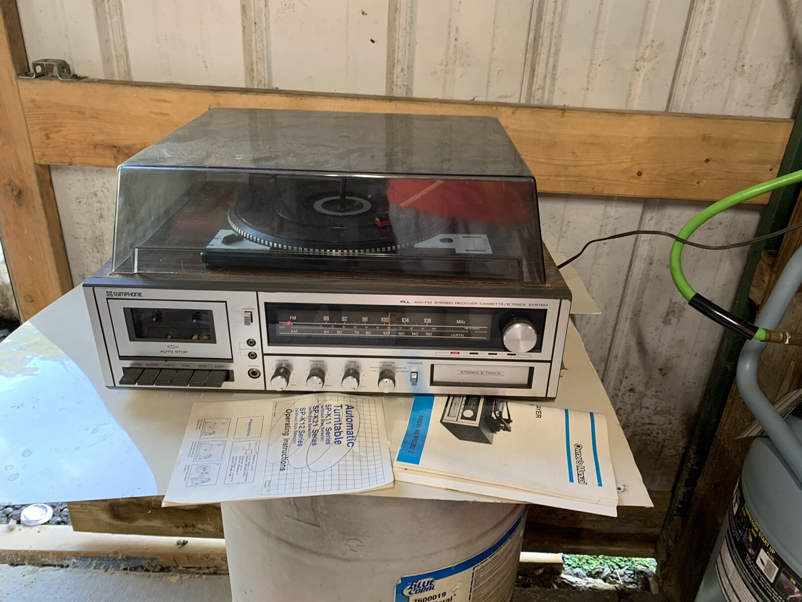 Symphonic Stereo System RPEC-7003 AM/FM stereo receiver cassette/8 ...