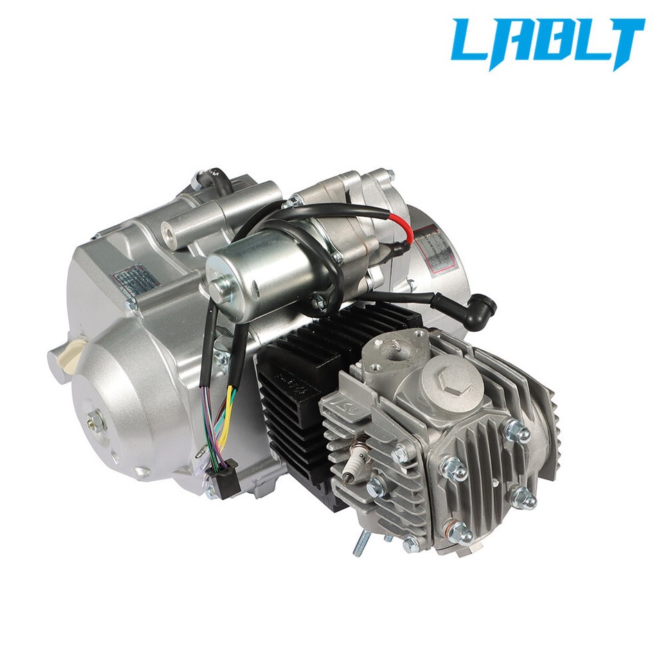 LABLT 4 Stroke 125cc ATV Engine Motor 3-Speed Semi Auto Reverse ...
