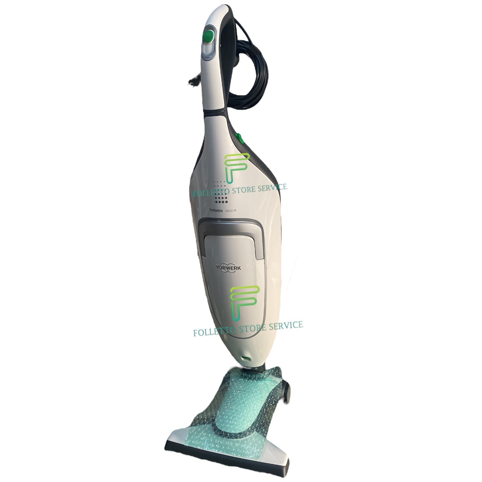 VORWERK FOLLETTO VK 220 S *NUOVO EXPO* ORIGINALE ULTIMO MODELLO VK220s ...