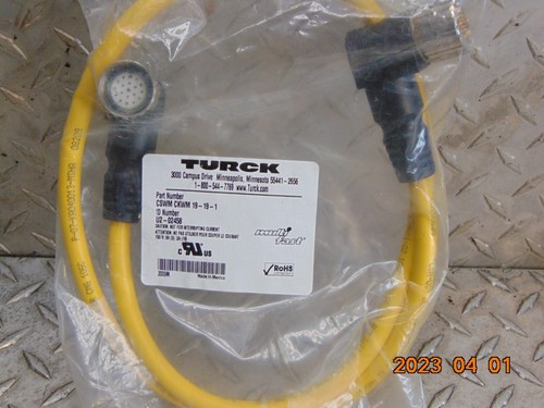 TURCK CSWM CKWM 19-19-1 MULTIFAST CORDSET | eBay