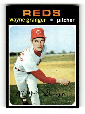 1971 Topps Cincinnati Reds Wayne Granger #379 EXMT | eBay