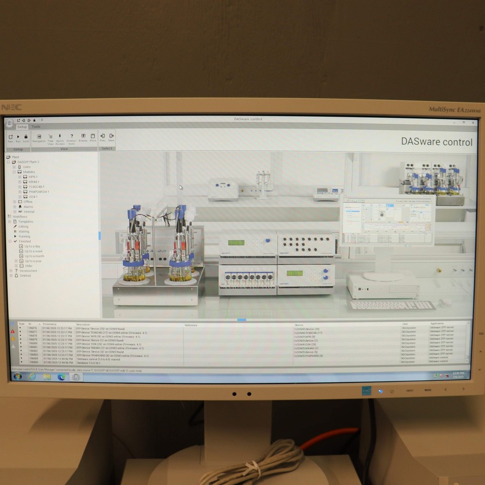 Eppendorf DASGIP 4-Fold Parallel Bioreactor System with Process Computer | eBay