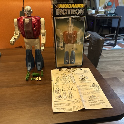 Vintage Mego Micronauts Biotron With Accessories, Box, Instructions ...