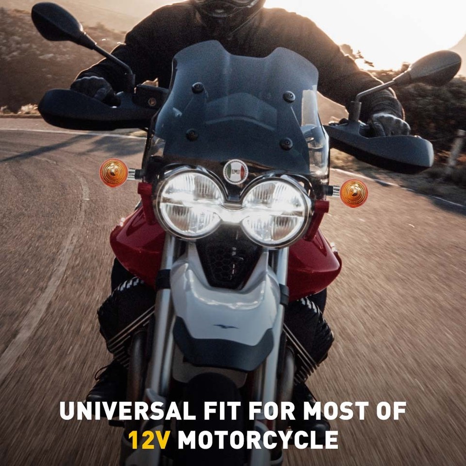 4x Motorcycle LED Turn Light Signal For Honda Shadow VT 600 700 750 ...