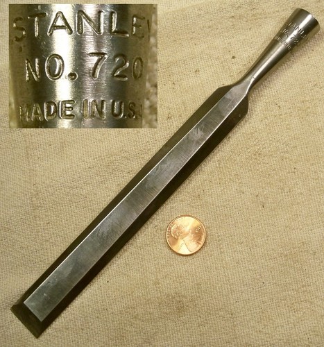 Stanley No 720 3/4 Inch Bench Paring Chisel Good Shape Collectible Old ...