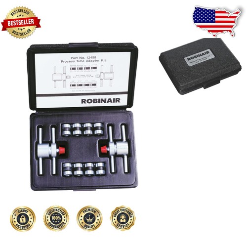 5-Piece Process Tube Adapter Kit with Storage Case - Perfect for Copper ...