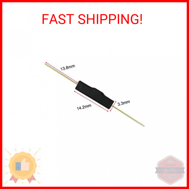 10pcs Plastic Reed Switch Reed Contact Normally Closed Magnetic ...