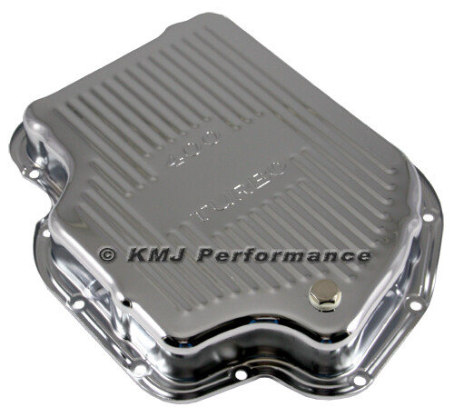 GM Chevy Turbo 400 Chrome Automatic Transmission Pan - Stock Capacity ...