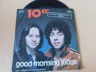 10CC - Good Morning Judge - 7" Vinyl Single | eBay.de