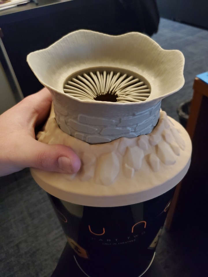 DUNE PART 2 AMC EXCLUSIVE SANDWORM POPCORN BUCKET - Free Shipping ...